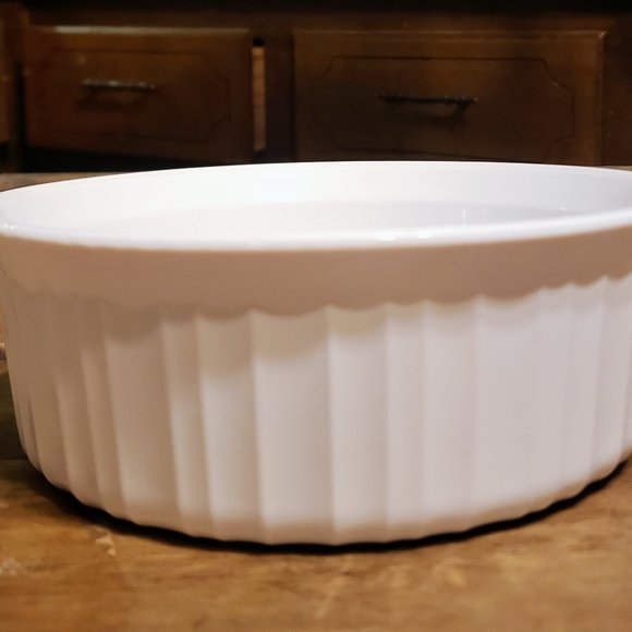 Corningware | Kitchen | Corning Ware French White Souffle Pan | Poshmark